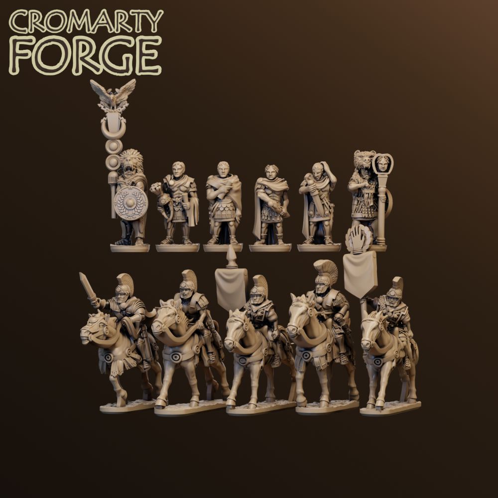 15mm Early Imperial Roman Generals | Excellent Miniatures
