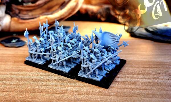 10mm Halberdiers Regiment | Excellent Miniatures