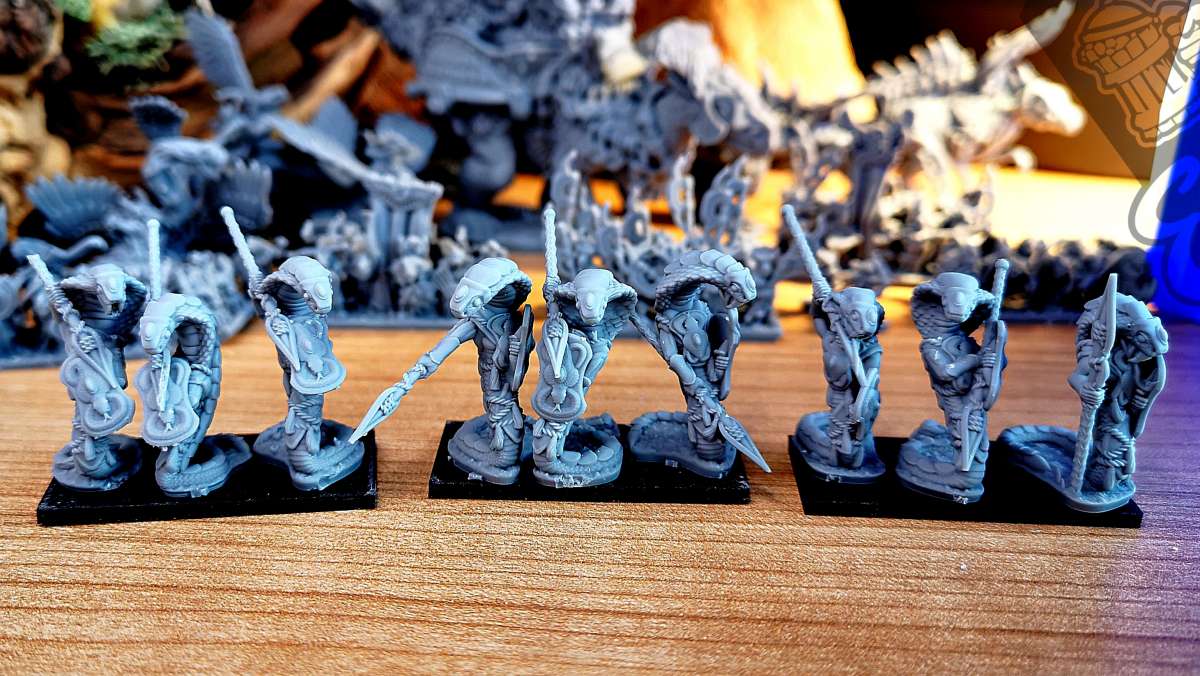 Warmaster Lizardmen | Excellent Miniatures