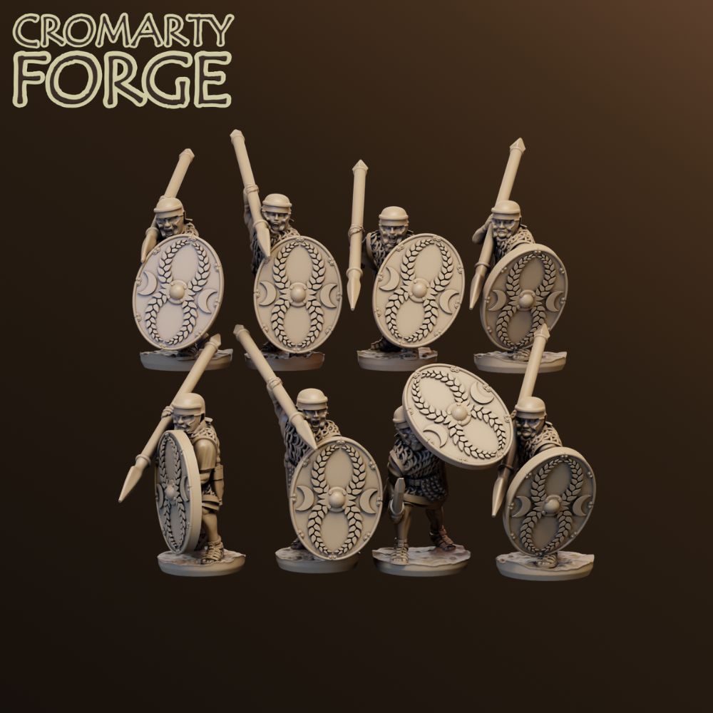 15mm Early Imperial Roman Auxiliaries Attacking Pack Breaker ...