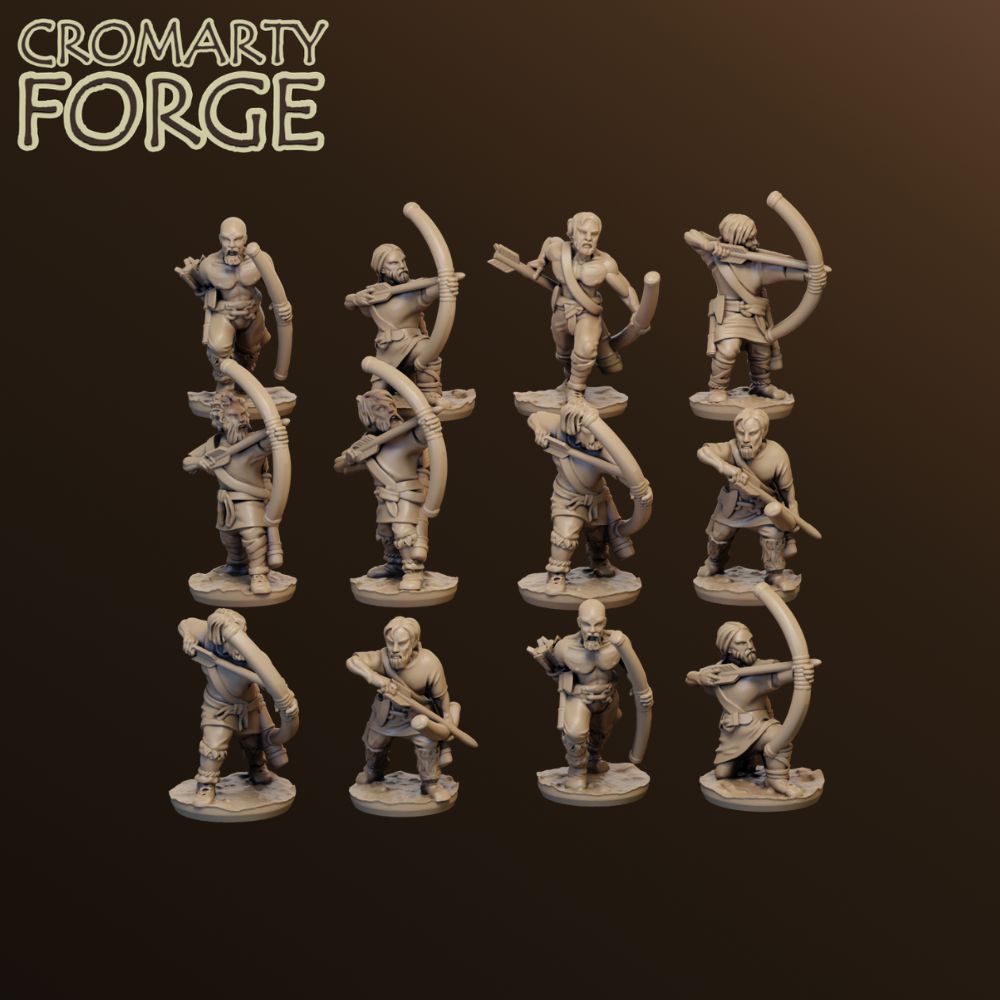 15mm Germanic Archers Small Unit | Excellent Miniatures