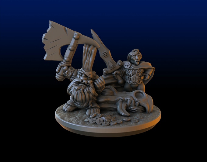 10mm Destiny Duo | Excellent Miniatures