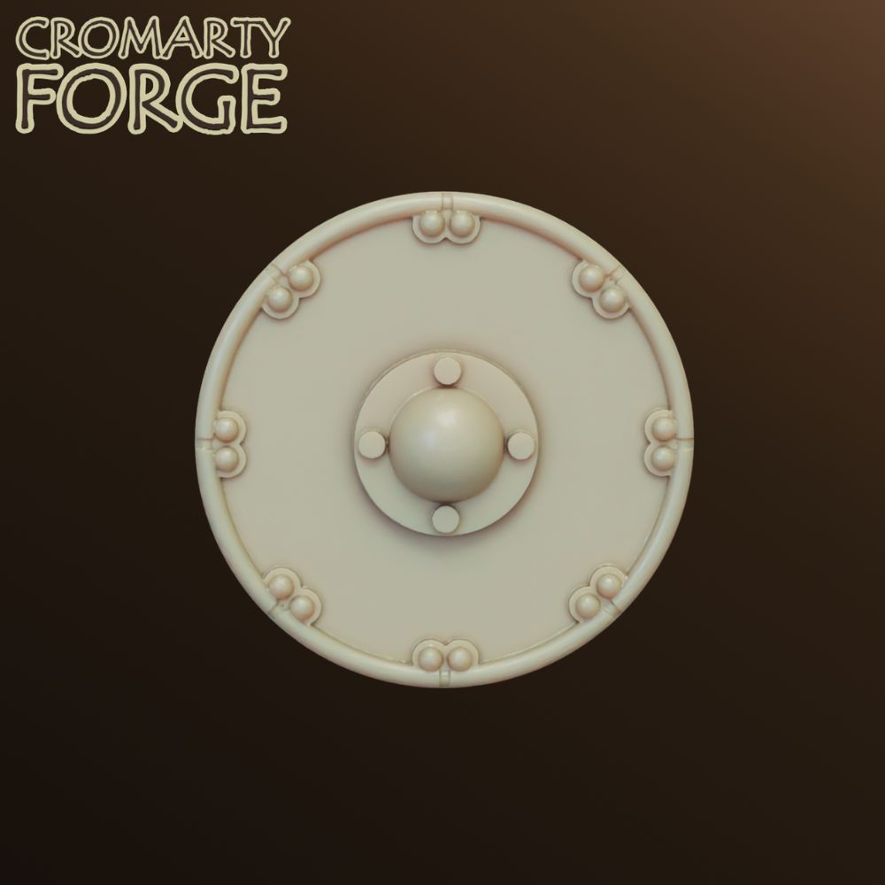 15mm Mid Republican Roman Command Buckler Blank - Set of 32 | Excellent ...