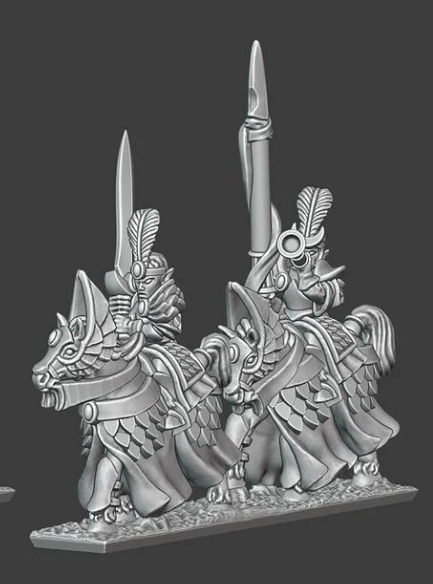 Warmaster High Elf Silver Helms Regiment | Excellent Miniatures