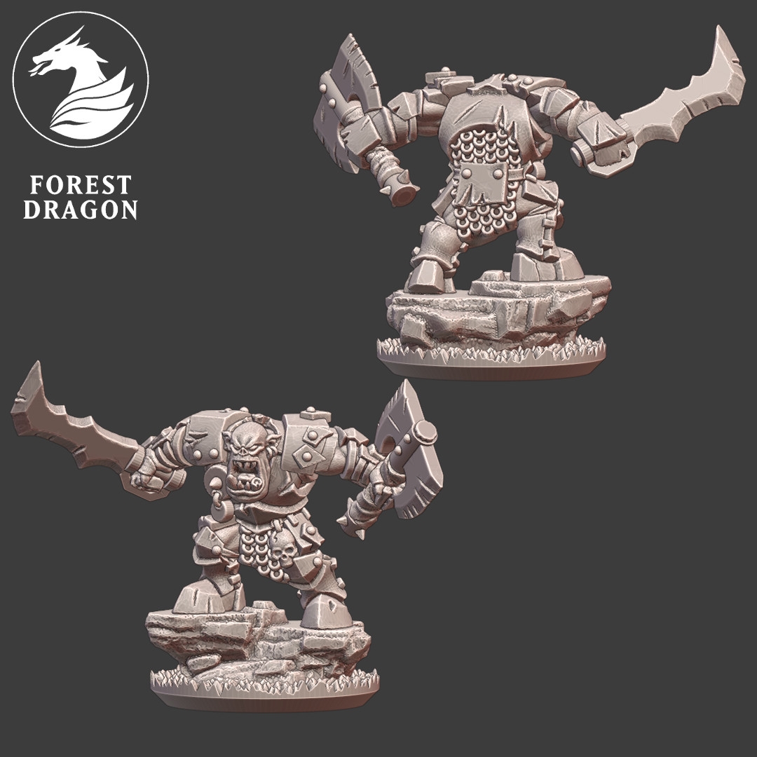 Warmaster Orc Warriors | Excellent Miniatures