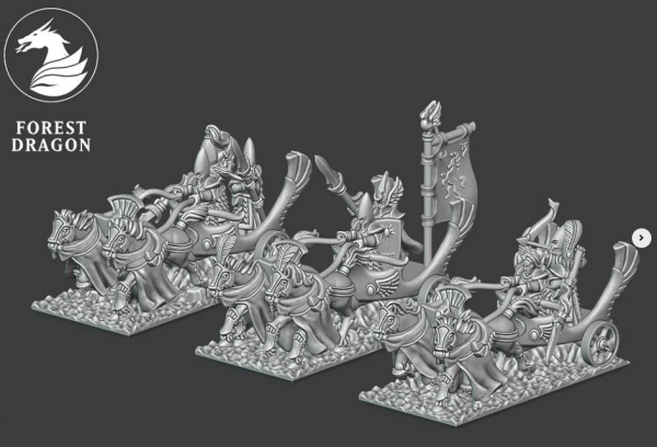 Warmaster High Elf Silver Helms Regiment | Excellent Miniatures
