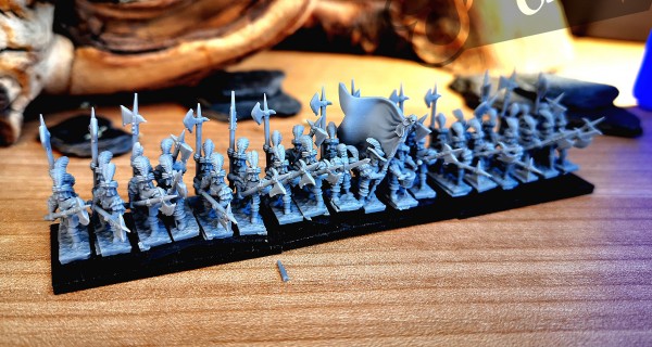10mm Halberdiers Regiment | Excellent Miniatures