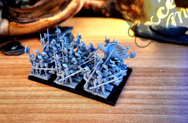 10mm Halberdiers Regiment | Excellent Miniatures