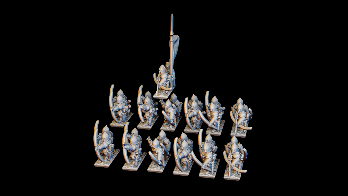 Miniatures (3D Printed Physical Product) | Excellent Miniatures