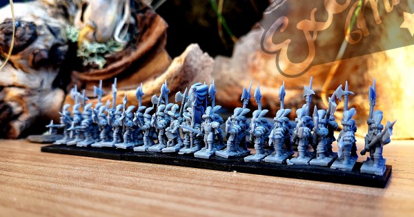 10mm Halberdiers Regiment | Excellent Miniatures