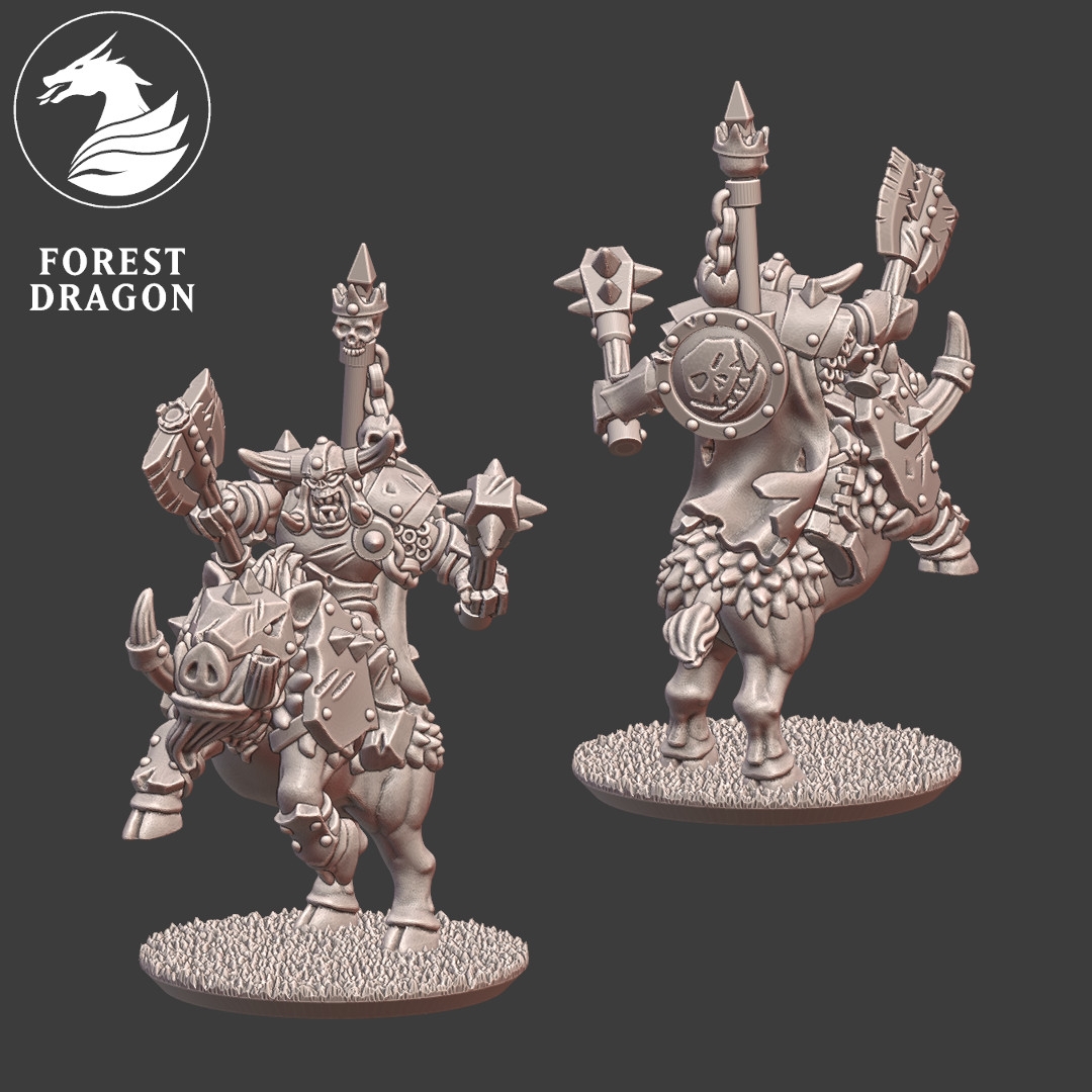 Warmaster Orc Warriors | Excellent Miniatures