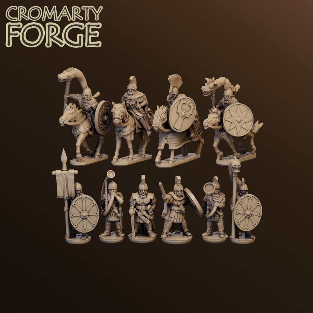 15mm Late Roman Generals | Excellent Miniatures