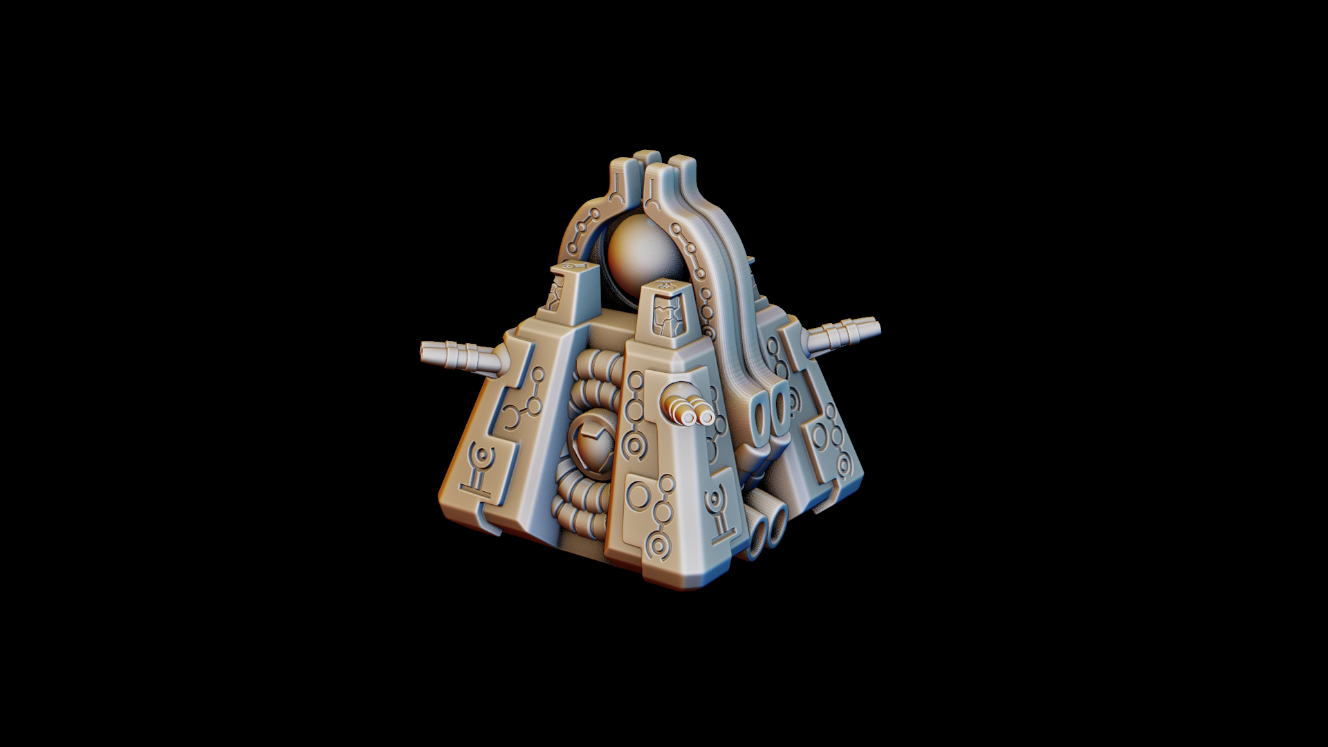 Necro Bots - Portal Pyramid | Excellent Miniatures