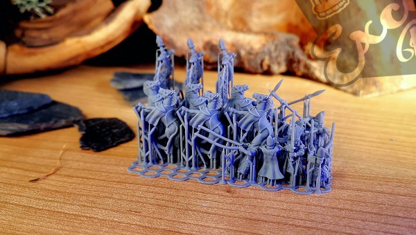 Warmaster High Elf Silver Helms Regiment | Excellent Miniatures