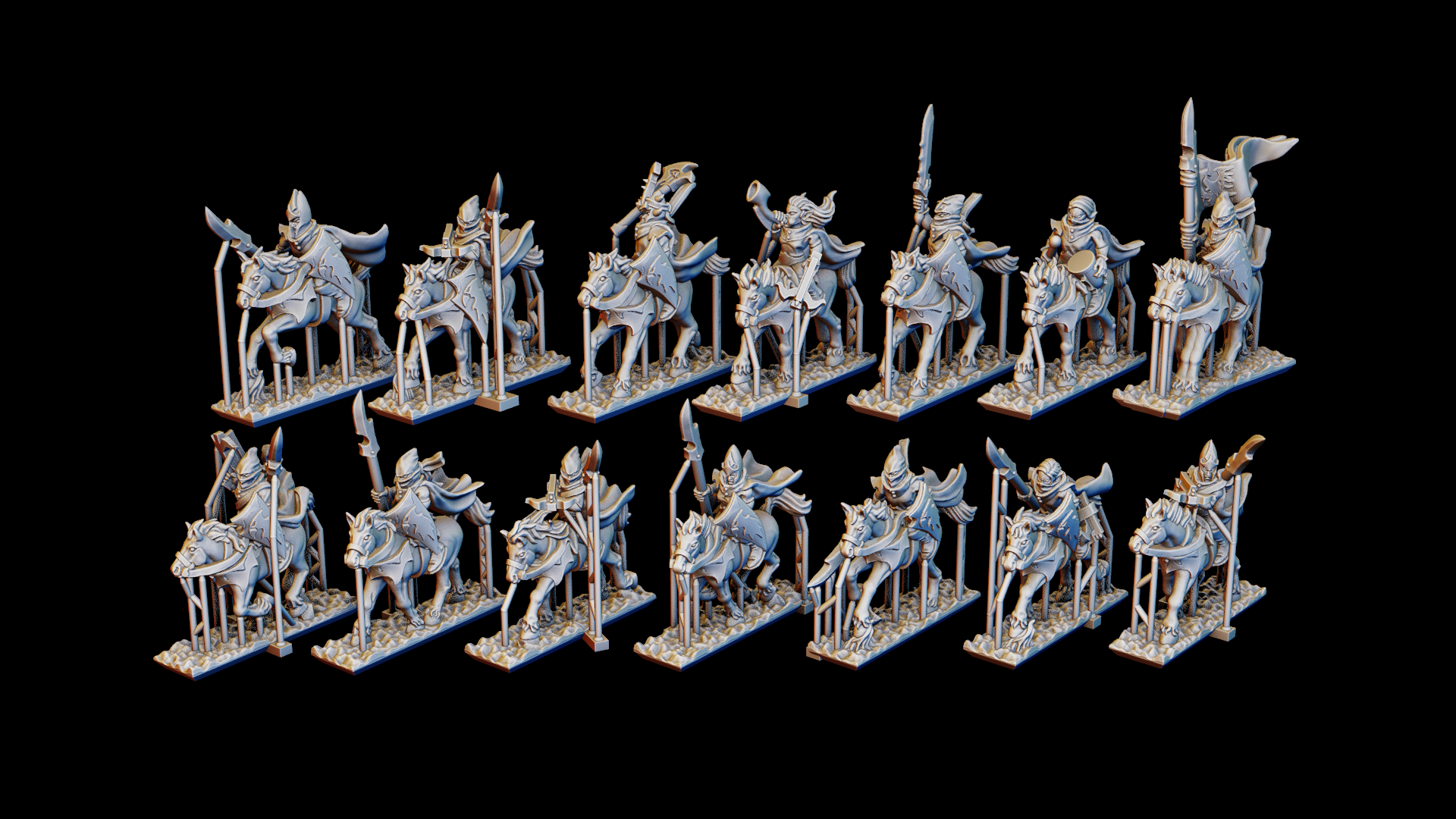 Warmaster Shadow Elves | Excellent Miniatures