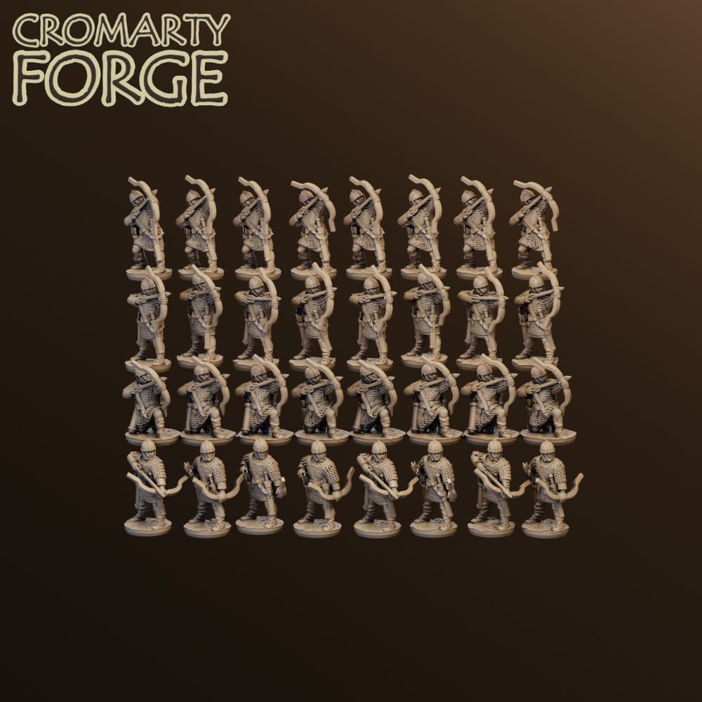 15mm Late Roman Armoured Archers Unit | Excellent Miniatures