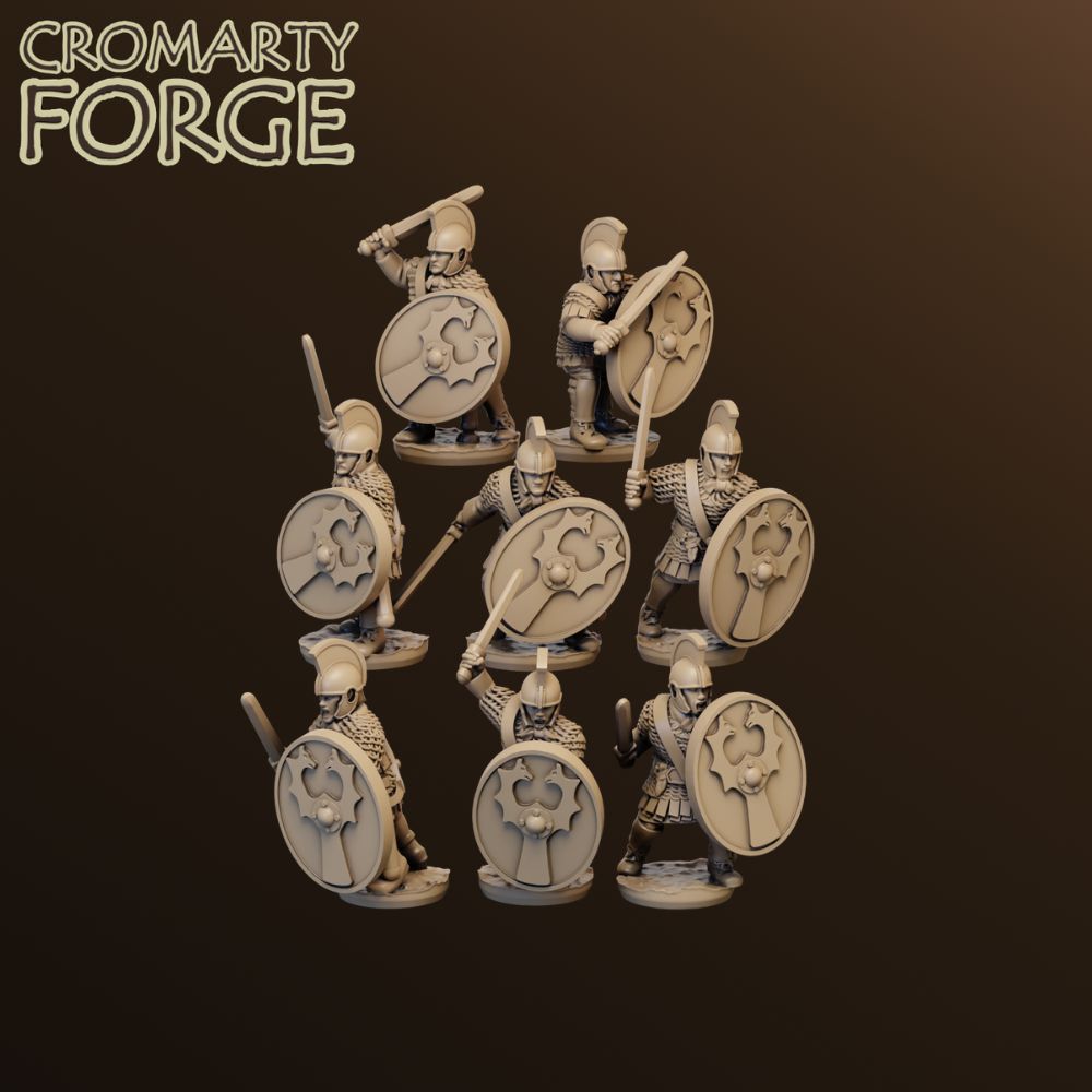 15mm Late Roman Palatina Infantry Attacking Sword Pack Breaker ...