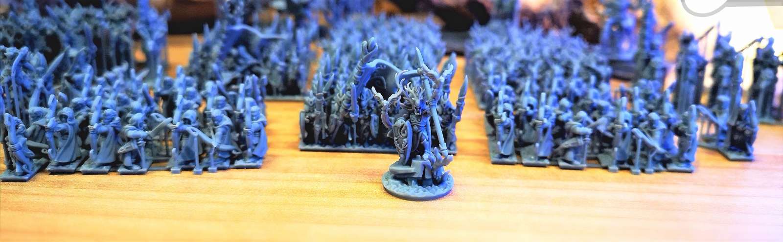 Elves of the Wood | Warmeister (10mm Miniatures on Strips) | Epic Scale ...