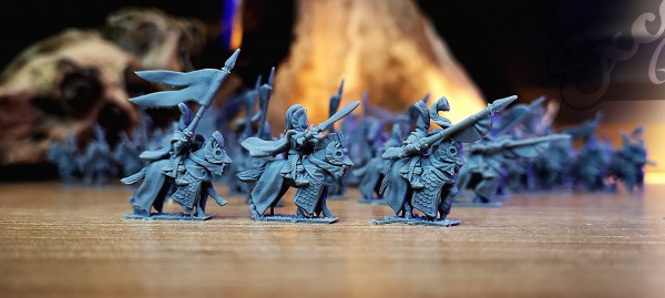 Warmaster High Elf Silver Helms Regiment | Excellent Miniatures