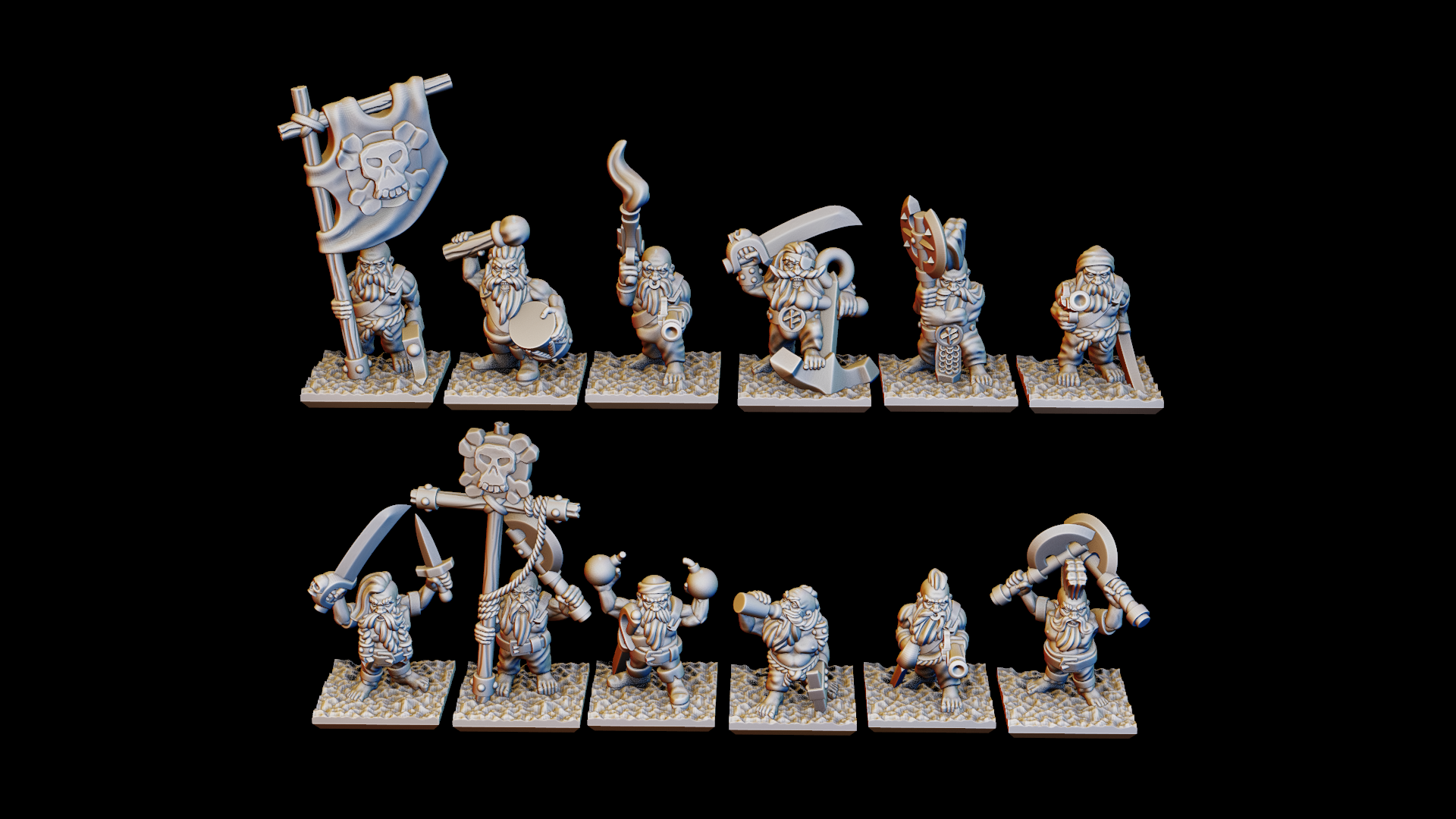 10mm Ogres | Excellent Miniatures