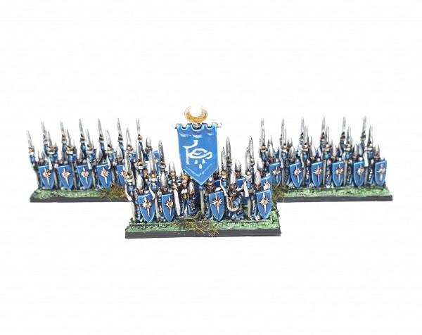 Warmaster High Elf Regiment | Excellent Miniatures