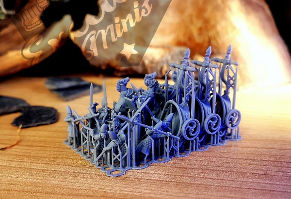 Warmaster High Elf Silver Helms Regiment | Excellent Miniatures