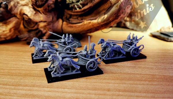 Warmaster High Elf Silver Helms Regiment | Excellent Miniatures