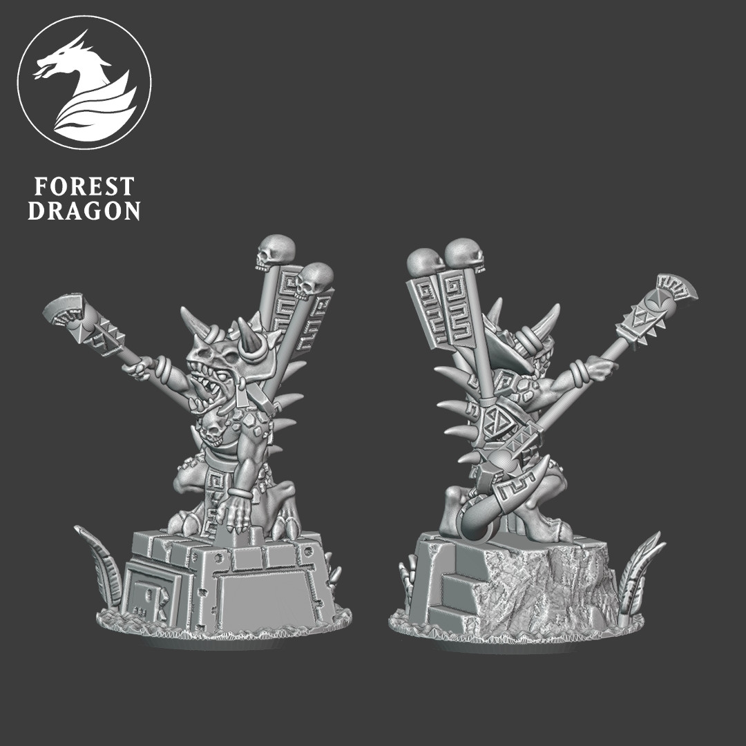 Warmaster Lizardmen | Excellent Miniatures