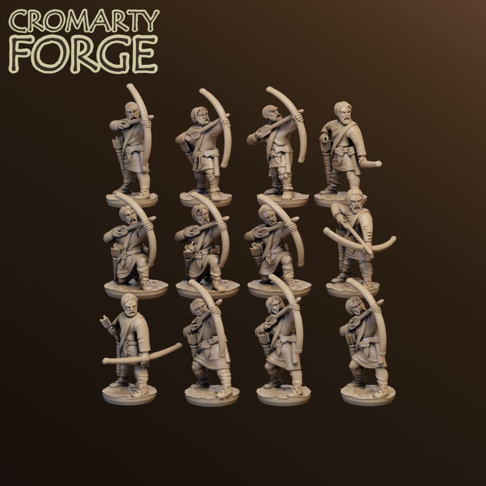 15mm Goth Archers Small Unit | Excellent Miniatures