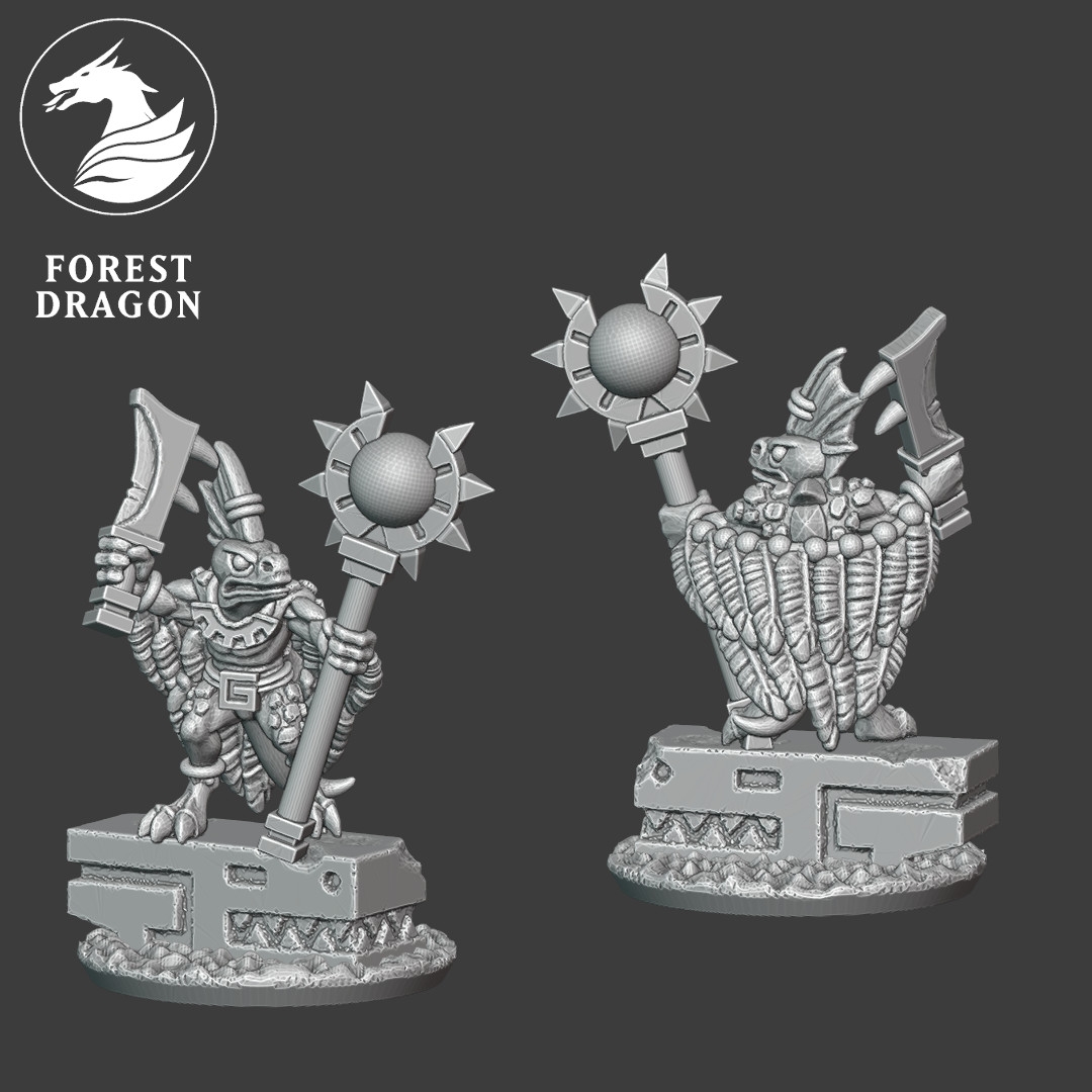 Warmaster Lizardmen | Excellent Miniatures