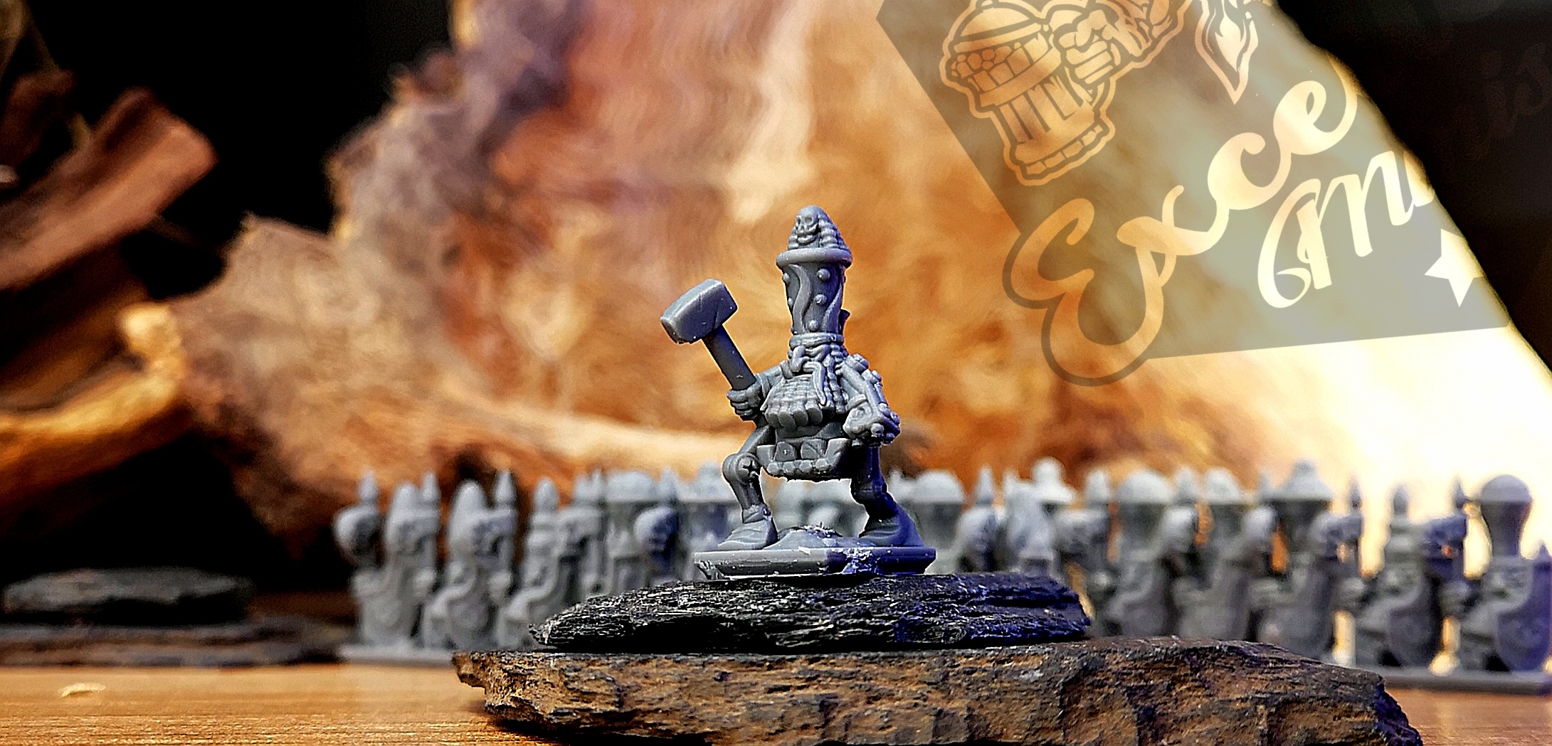 Warmaster Chaos Dwarves Big Hats | Excellent Miniatures