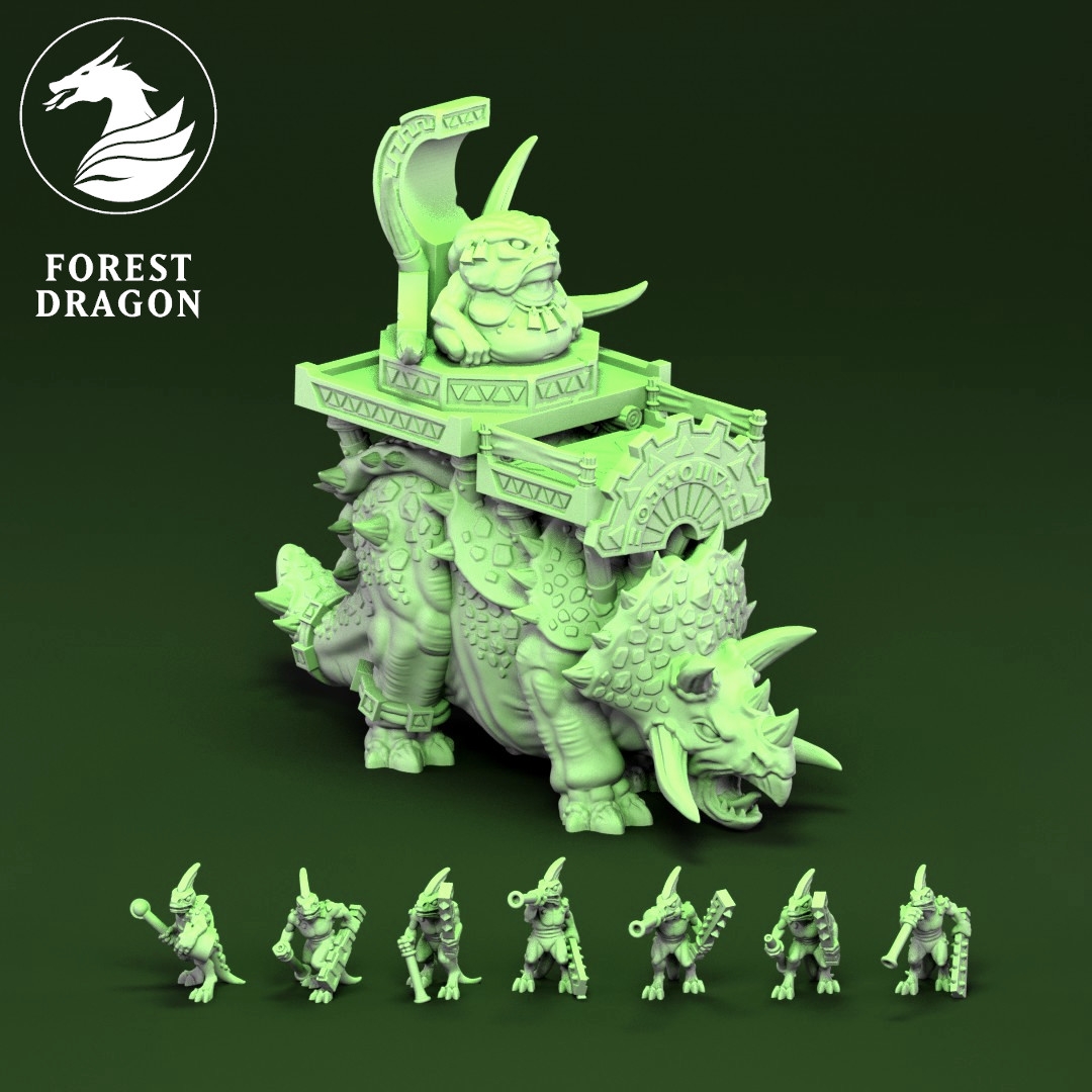 Warmaster Lizardmen | Excellent Miniatures