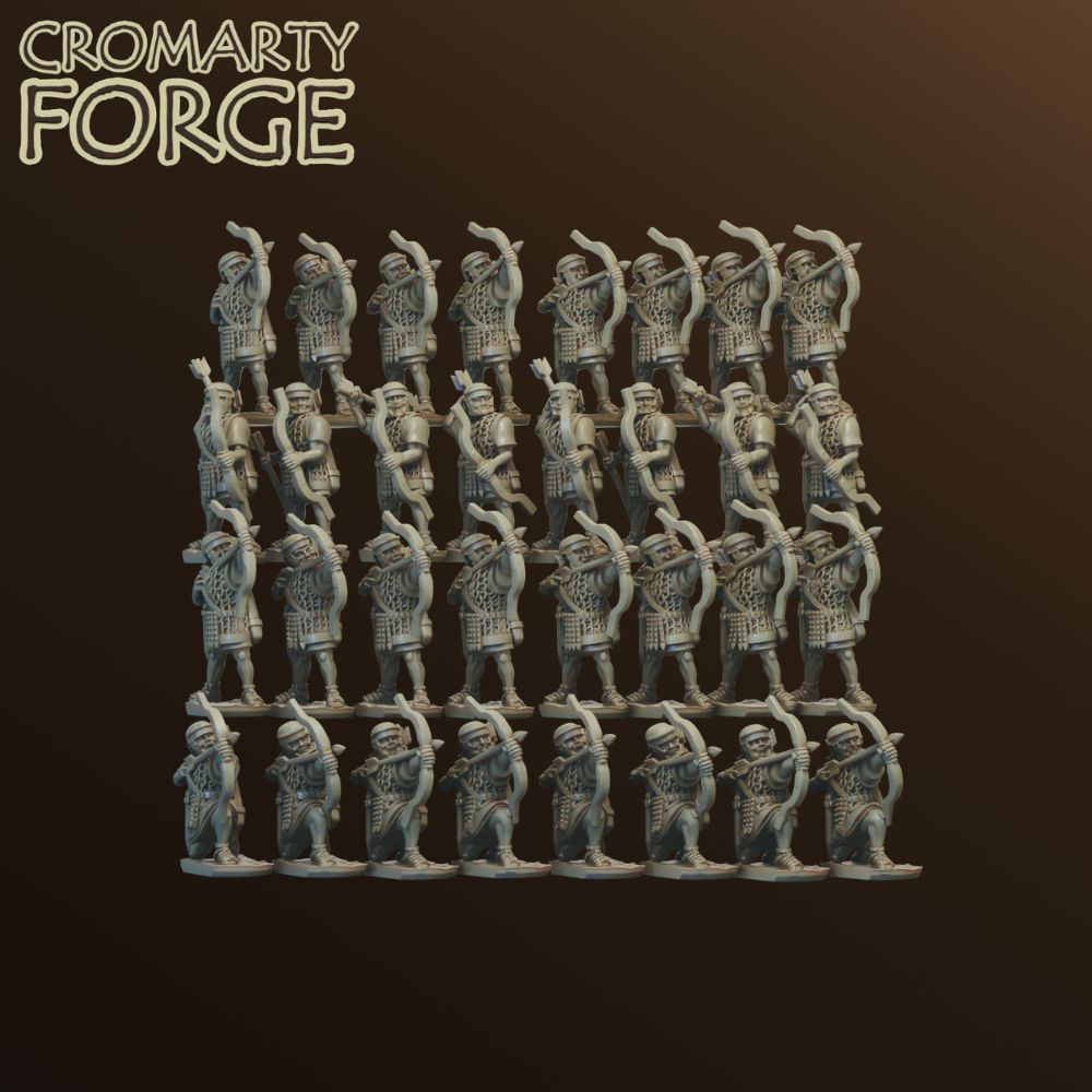15mm Early Imperial Roman Archers Pack Breaker | Excellent Miniatures