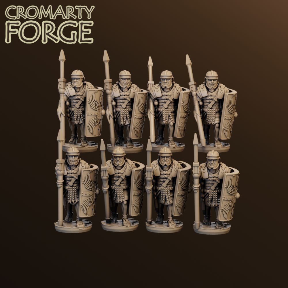 15mm Early Imperial Roman Legionaries Marching Pack Breaker | Excellent ...