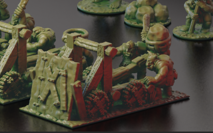Warmaster Catapult | Excellent Miniatures