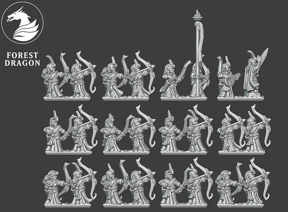 Warmaster High Elf Bolt Thrower Regiment | Excellent Miniatures