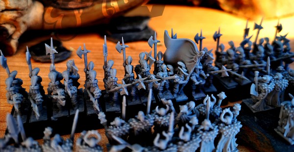 10mm Halberdiers Regiment | Excellent Miniatures