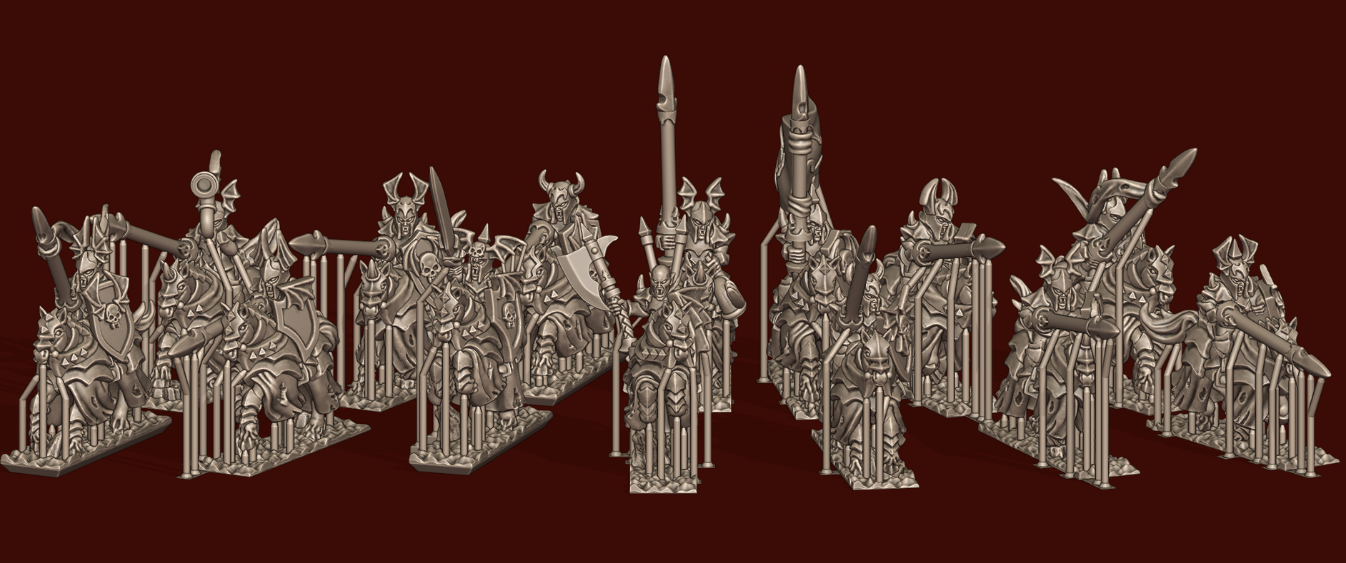 Warmaster High Elf Regiment | Excellent Miniatures