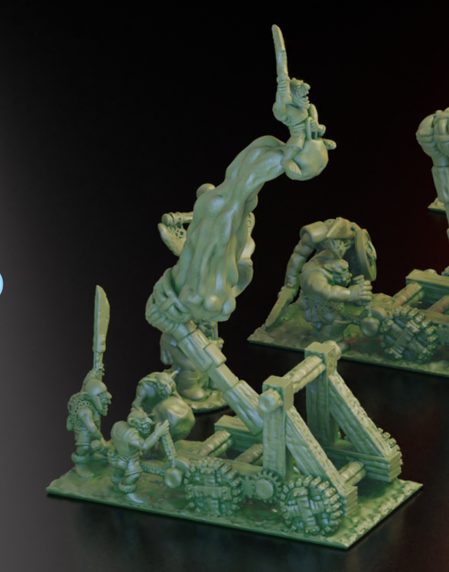 Warmaster Catapult | Excellent Miniatures