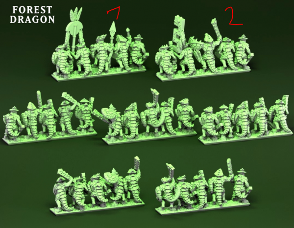 Warmaster Lizardmen | Excellent Miniatures