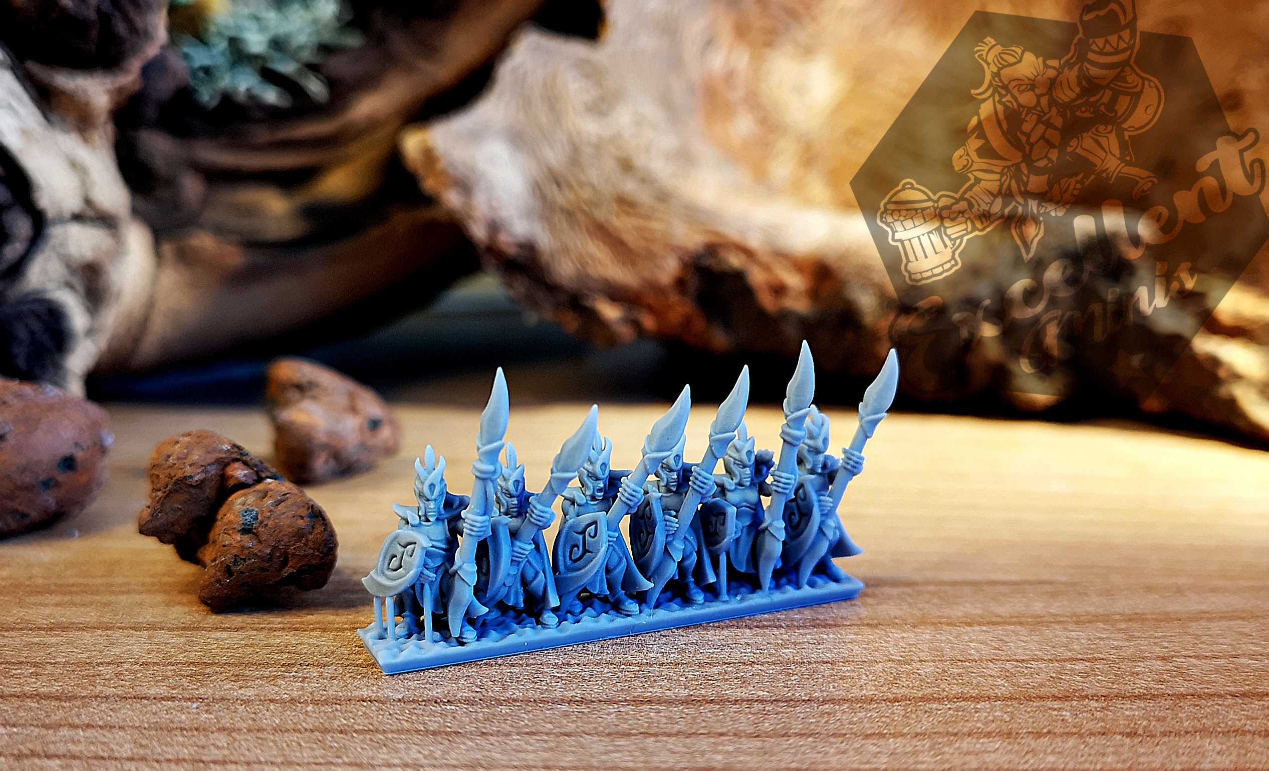 Warmaster High Elf Regiment | Excellent Miniatures